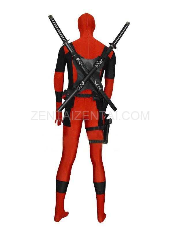 Black Deadpool Sword Holder For Deadpool Cosplayer - ZentaiZentai.com
